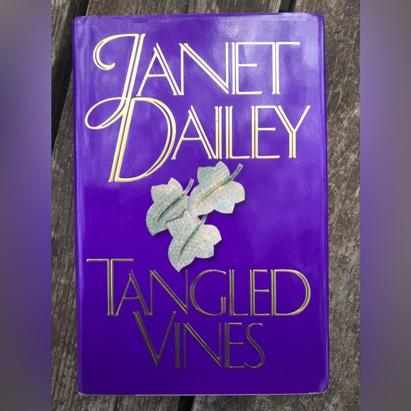 Other | Janet Daily Tangled Vines Hardcover Book Used | Poshmark